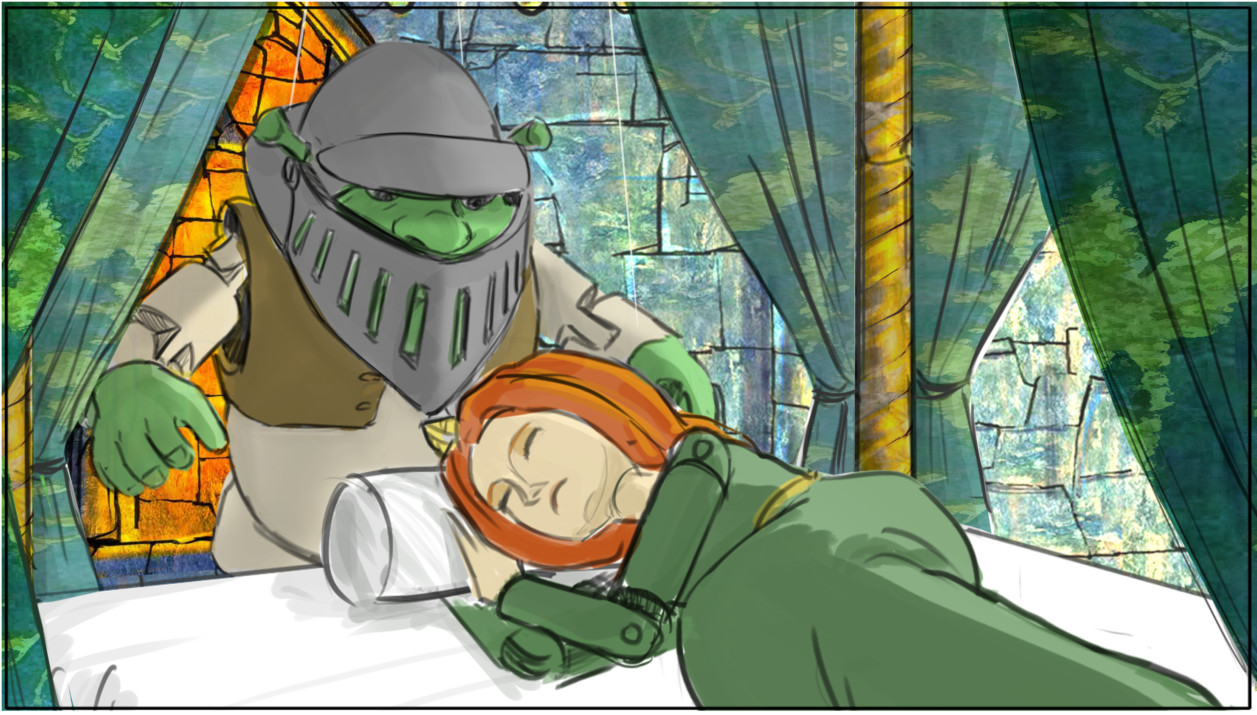 Shrek’s Merry Fairy Tale Journey | Dark Ride Visual Development – BOSA