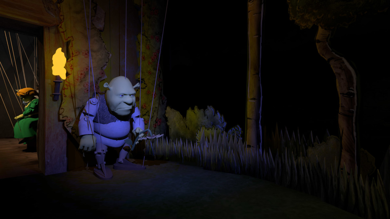 Shrek’s Merry Fairy Tale Journey | Dark Ride Visual Development – BOSA